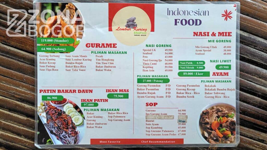 Lembur Kuring & Seafood Parung, Sensasi Makan di Atas Danau - ZonaBogor