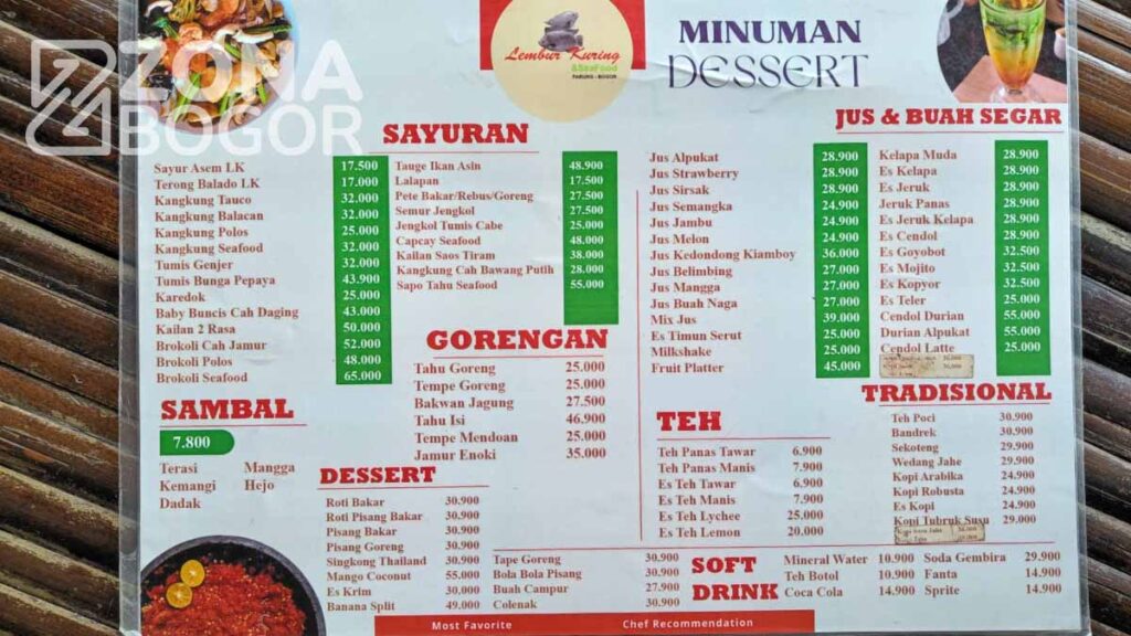Lembur Kuring & Seafood Parung, Sensasi Makan di Atas Danau - ZonaBogor